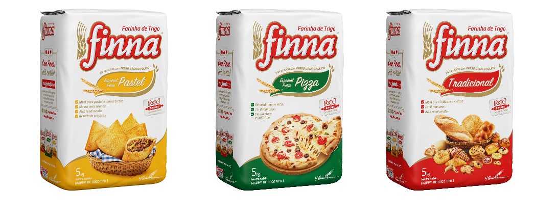 Farinha Finna lança embalagens de 5 quilos - EmbalagemMarca