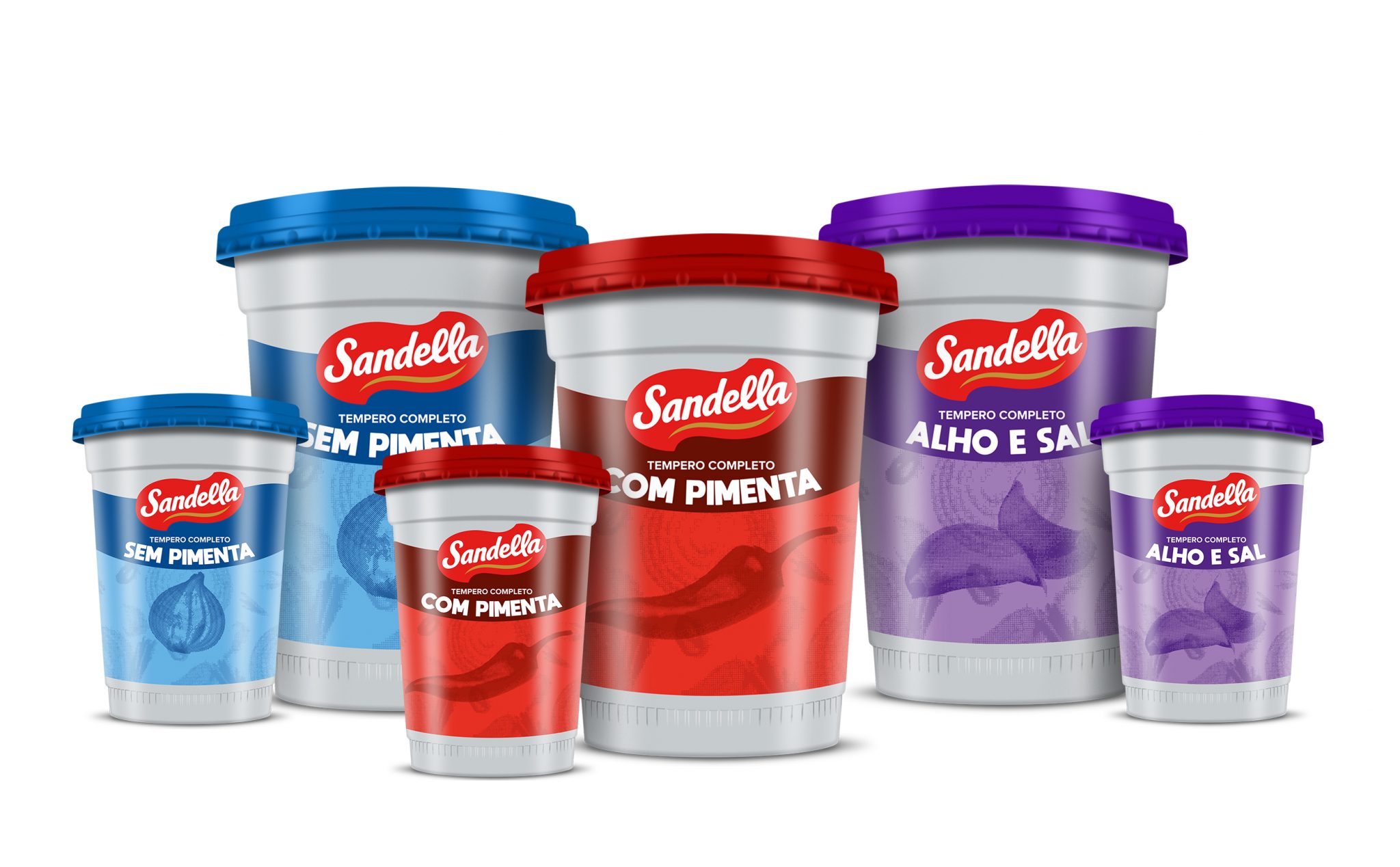 Embalagem de Tempero Sandella é modernizada - EmbalagemMarca