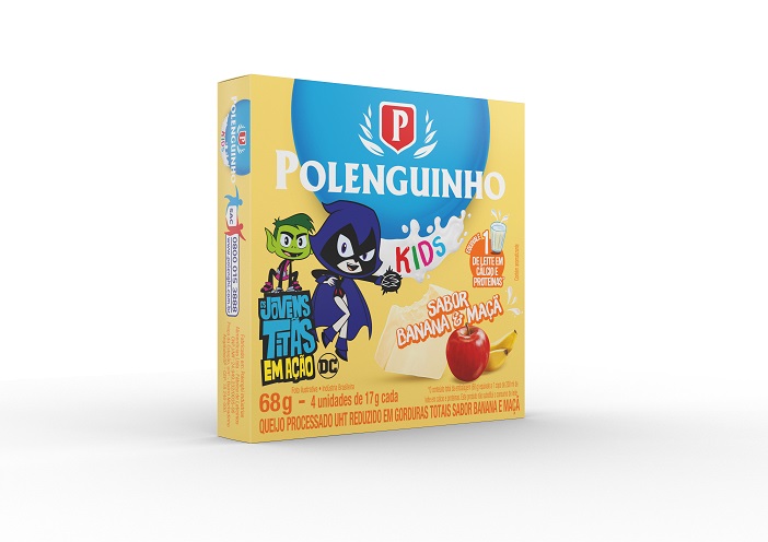 Novo Polenguinho tem polpa de frutas e embalagem com Os Jovens Titãs em ...