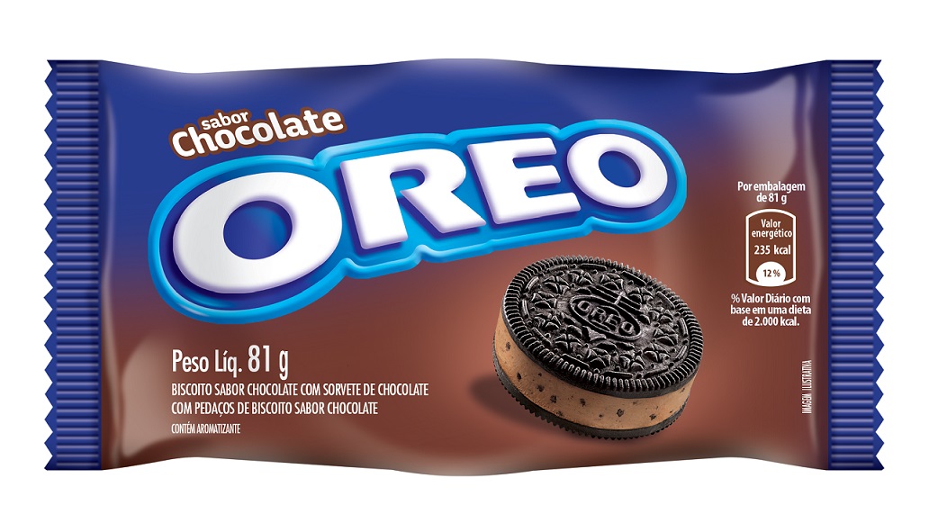 Froneri lança sorvete Oreo sabor chocolate - EmbalagemMarca